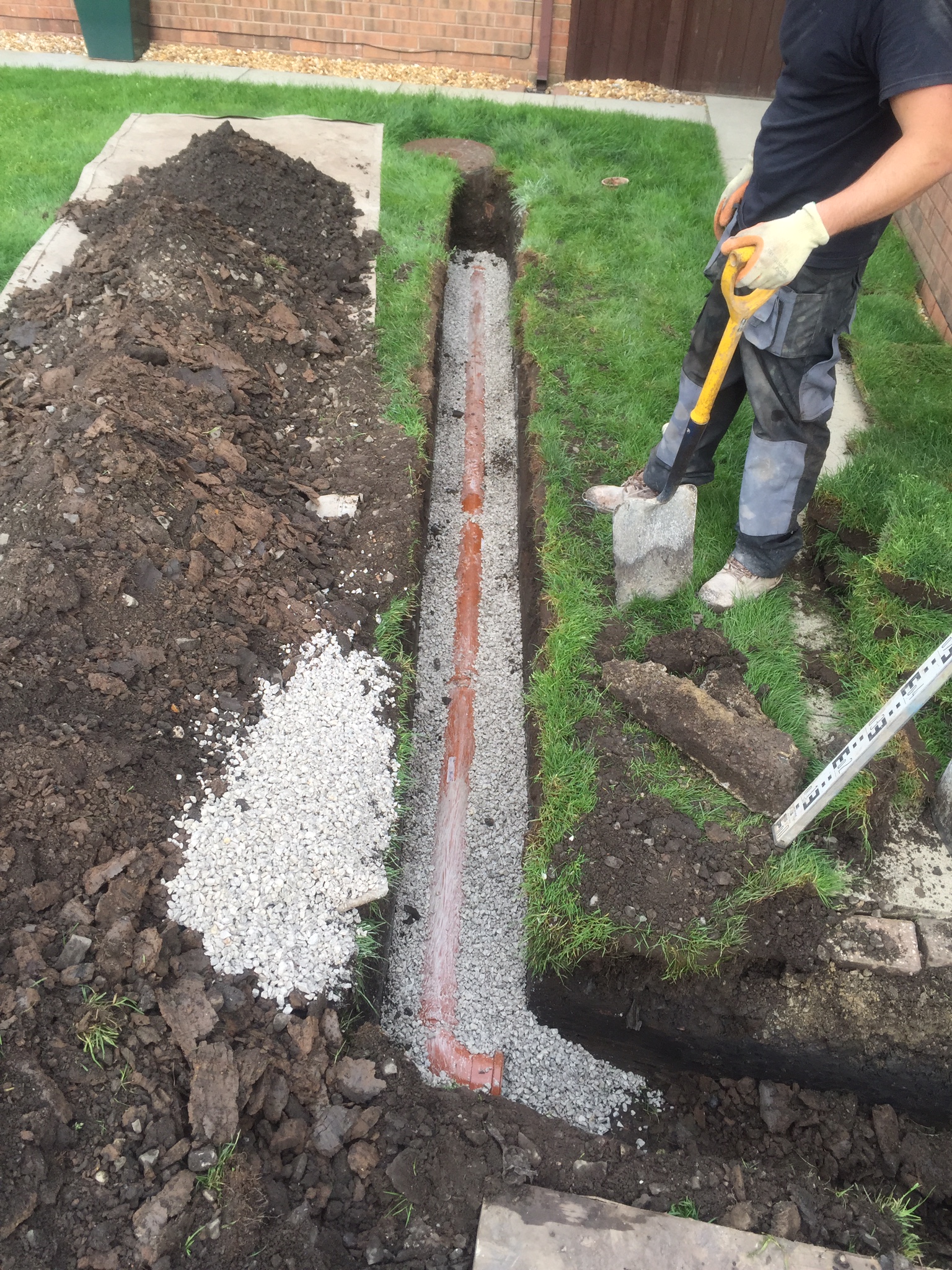 Domestic Drainage Installation Chorley - PJC Groundwork Contractors