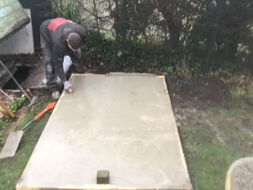 Heating Oil Concrete Tank base Installation in Ormskirk - PJC ...