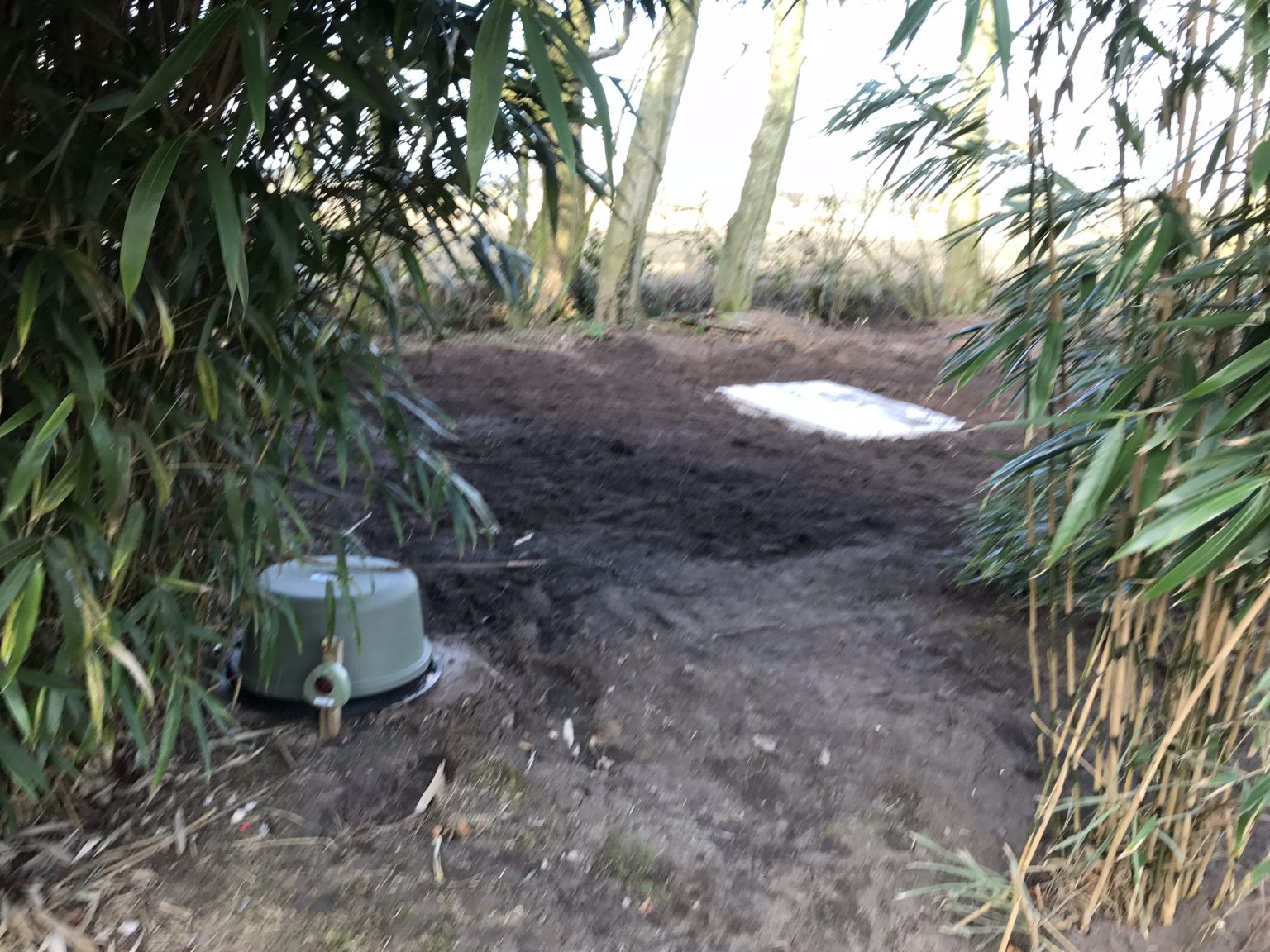 New Klargester biotec sewage Treatment Plant. Rufford near Tarlton ...