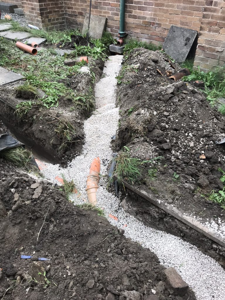 Drainage Problem Specialists. Tree roots damage. Preston. Lancashire ...