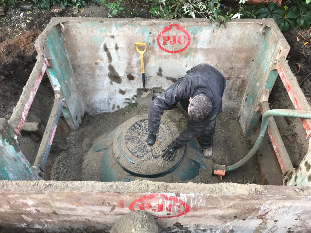 Double Septic Tank Replacement - Rufford - PJC Groundwork Contractors